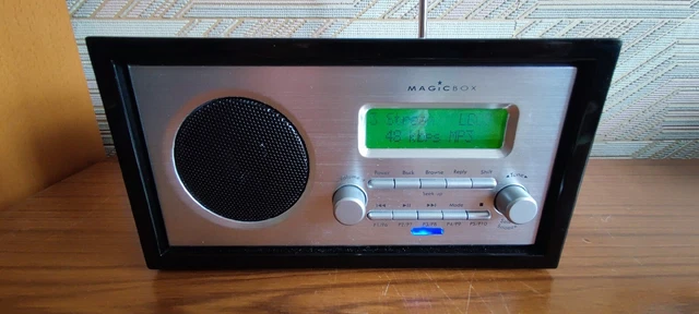 MAGICBOX DAB FM Radio/Clock/Alarm CLVR0020MBX SG001DI (DAB/FM ONLY, no ...