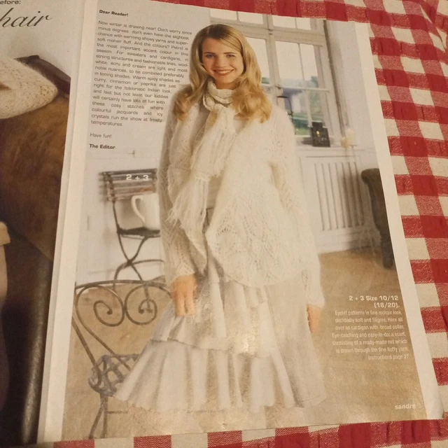 😇 SANDRA KNITTING Pattern Book Magazine No 11 November 2006 35 Designs ...