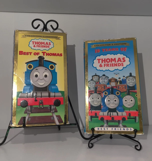 THOMAS & FRIENDS VHS lot (2) Collectors Edition Best of Thomas/10 years ...