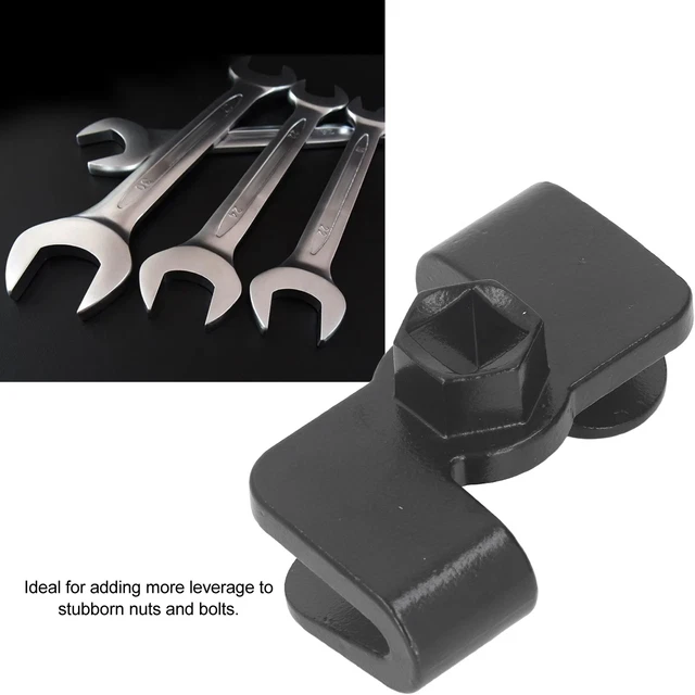 WRENCH EXTENDER WRENCH Extender Adaptor Wide Application Metal For 21mm ...