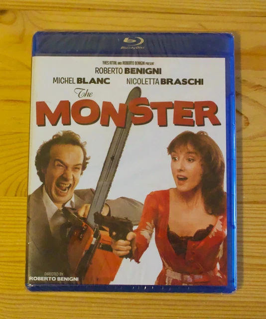 THE MONSTER (IL Mostro) Blu-ray Kino Lorber Roberto Benigni Brand New ...