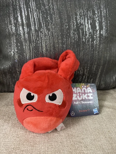 HASBRO HANAZUKI FULL Of Treasures Hemka Red angry Fiesty plush toy ...