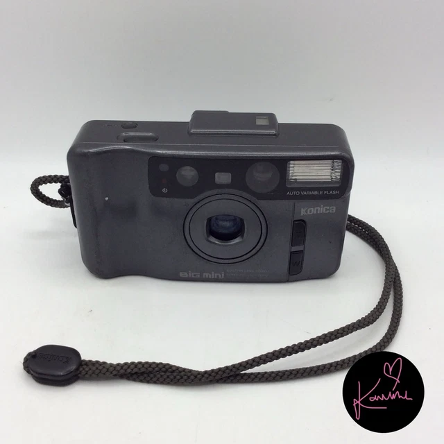 KONICA BIG MINI BM-510z 35mm Film Camera 35-70mm Zoom Flash Compact ...