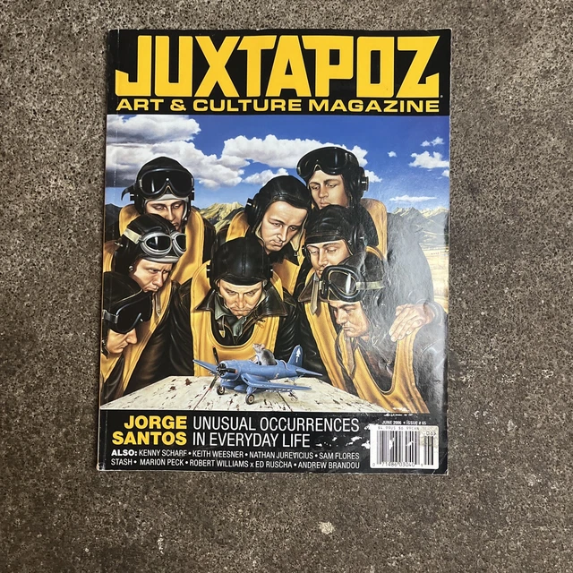 JUXTAPOZ ART & Culture Magazine #65 June 2006 Jorge Santos Kenny Scharf ++ £37.10 - PicClick UK