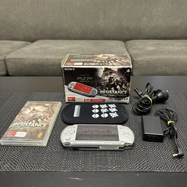 SONY PLAYSTATION PORTABLE Psp Limited Edition Resistance In Box 3002 ...