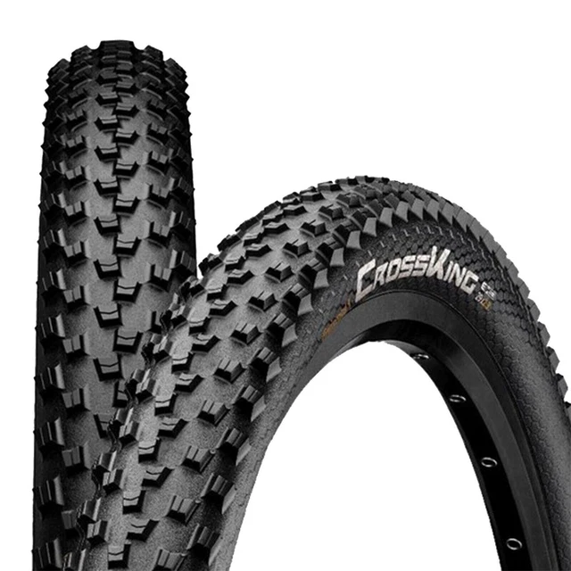26& BIKE TYRE Continental Cross King II Tubeless Folding 26 x 2.3 ...