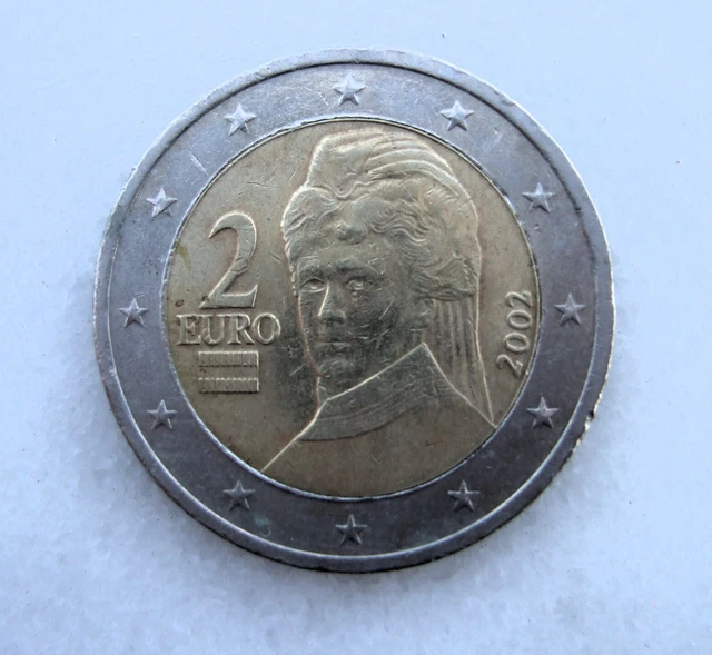 PIECE RARE 2 Euro 2002 Bertha Von Suttner Autriche EUR 20 00 PicClick FR