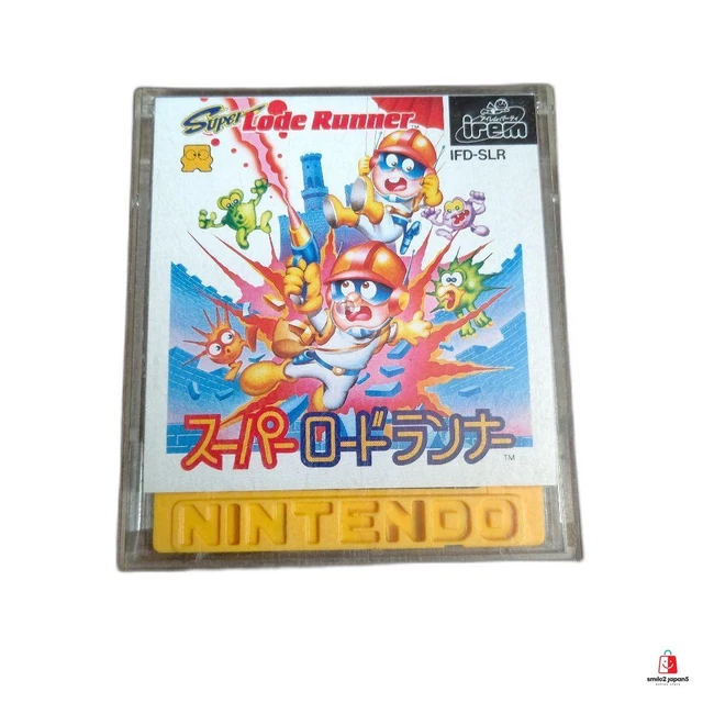 SUPER LODE RUNNER Nintendo Famicom Disk Sistema Buono Giappone Usato EUR 27,52 - PicClick IT