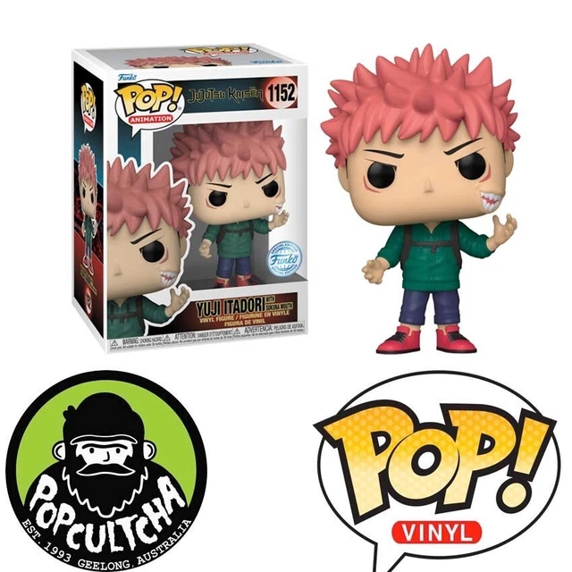 JUJUTSU KAISEN - Yuji Itadori Sukuna Mouth Pop! Vinyl Figure "New" EUR ...