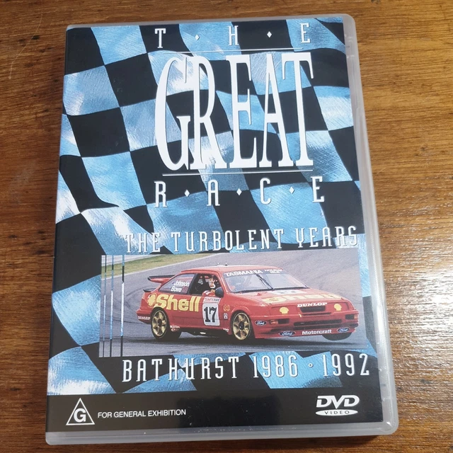 V8 SUPERCARS TURBOLENT Years 1986-1992 The Great Race DVD R4 LIKE NEW FREE POST EUR 11,29 ...