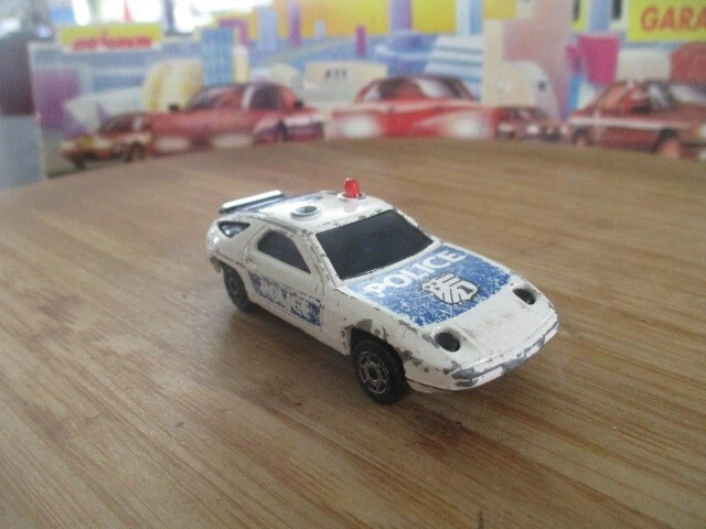 MAJORETTE -PORSCHE 928 Police-Sonic Flasher-Ech 1/60 EUR 2,00 - PicClick FR