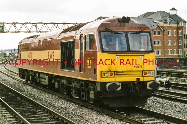 UK RAILWAY PHOTOGRAPH Of Class 60 60071. Rm60-353 £1.70 - PicClick UK