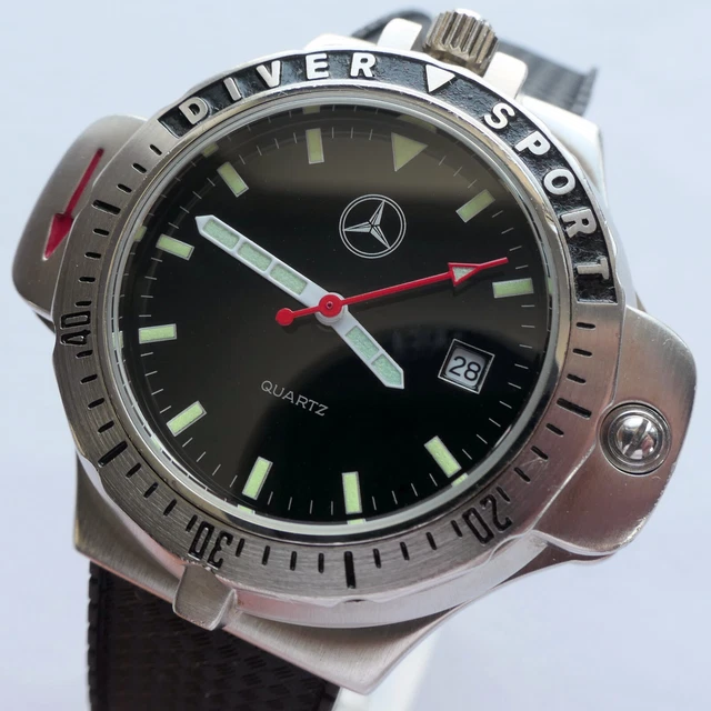 MERCEDES BENZ CLASSIC Diver Rambo Design Compass Car Accessory Sport ...