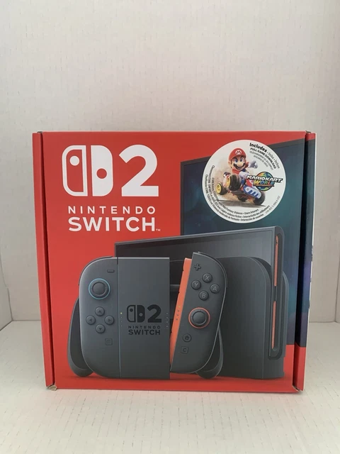 NINTENDO SWITCH 2 Mario Kart World Bundle - NEW UNOPENED $875.00 ...