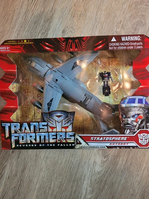 RARE!! TRANSFORMERS REVENGE of the Fallen Stratosphere 100% complete ...
