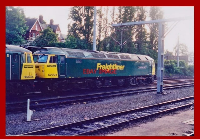 PHOTO BR Class 57 Loco No 57006 Freightliner Livery EUR 1,78 - PicClick FR