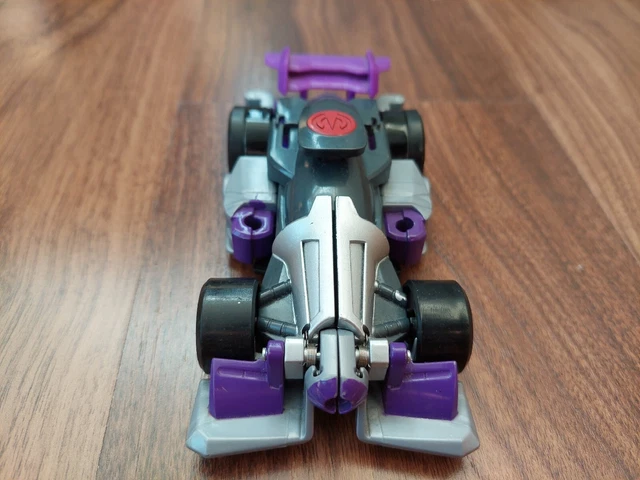 TRANSFORMERS RESCUE BOTS Morbot F1 Race Car Baddie Dr Morocco’s Robot ...