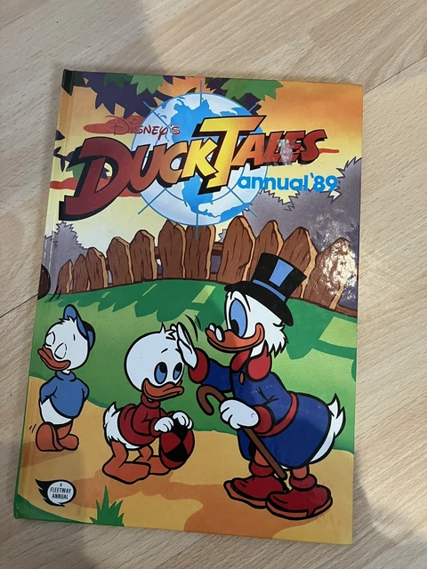 DISNEYS DUCK TALES Comic Book Annual 1989 Very Rare Unclipped Vintage ...