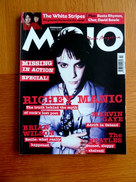 MOJO MAGAZINE FEBRUARY 2002 Richey Manic £6.96 - PicClick UK