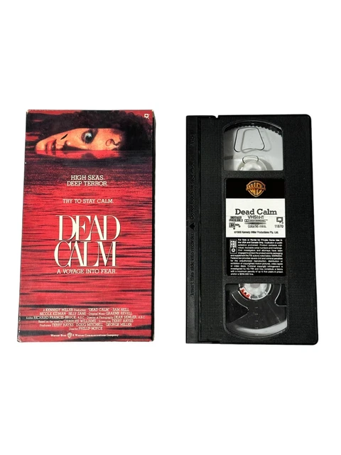 DEAD CALM (VHS, 1989) Horror Thriller Nicole Kidman Billy Zane Sam ...