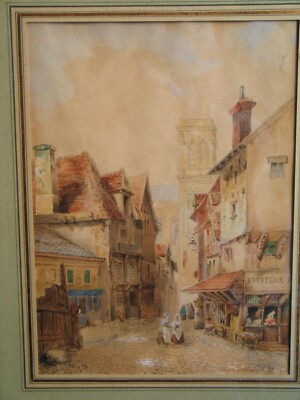 BEAU DESSIN ANCIEN Tours Angers Limoges Orléans Héloïse de Sansac de ...