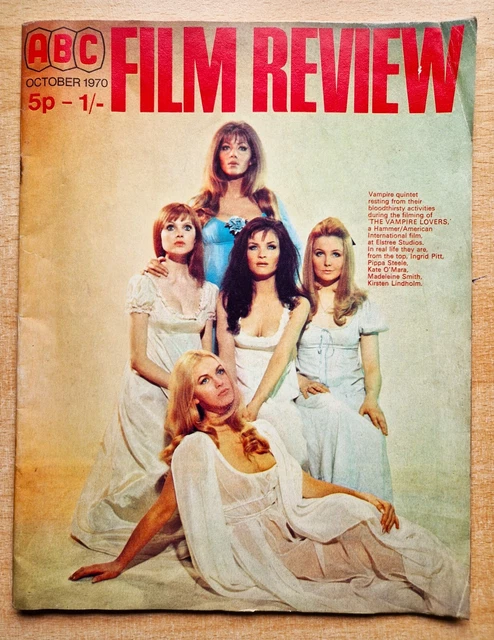 ABC FILM REVIEW Oct 1970 The Vampire Lovers Horror Ingrid Pitt Madeleine Smith EUR 4,59 ...