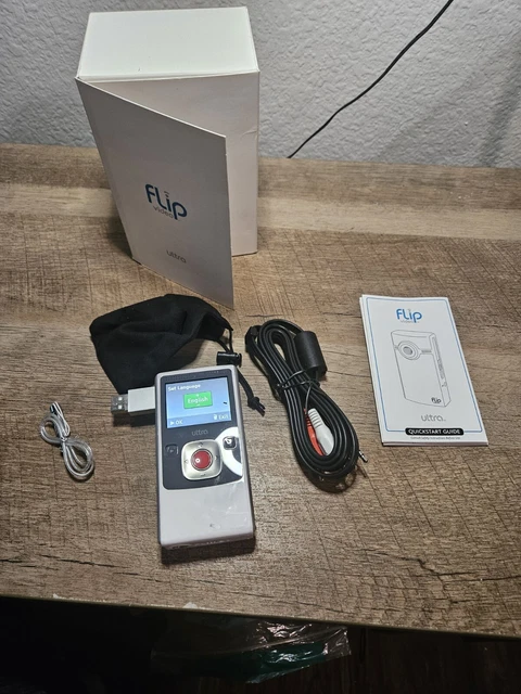 FLIP ULTRA U1120W Pure Digital 2nd Generation White Video Camera Tested ...