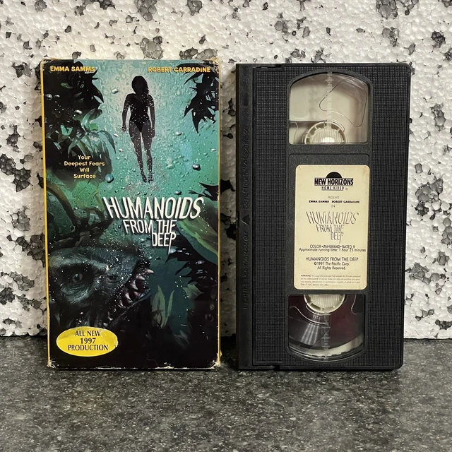 HUMANOIDS FROM THE Deep (VHS, 1997) HORROR - Emma Sams - Robert ...