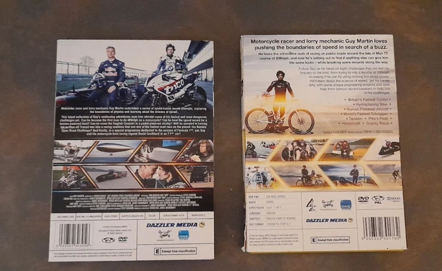 GUY MARTIN'S SPEED,COMPLETE Speed Series DVD Documentary (2015) Guy ...