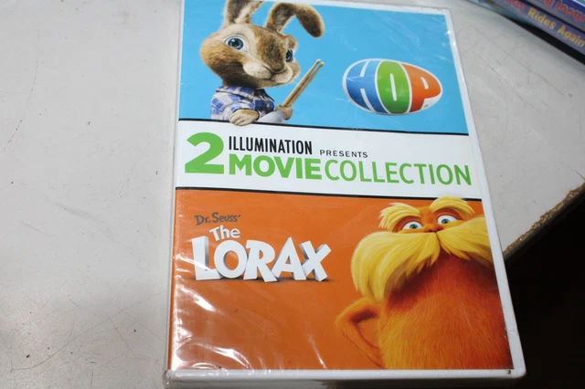 THE LORAX HOP DVD Illumination 2 Movie Collection Kids Movies New THE LORAX HOP DVD Illumination 2 Movie Collection Kids Movies New
