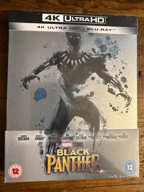 BLACK PANTHER - 4K UHD BD ZAVVI EXCLUSIVE STEELBOOK NEW & SEALED £1.75 - PicClick UK