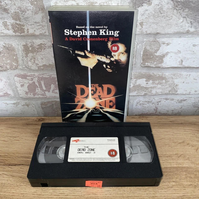 THE DEAD ZONE - Stephen King David Cronenberg - UK VHS Vintage Horror ...