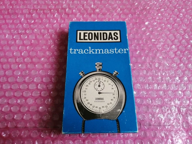 ANCIEN CHRONOMÈTRE HEUER-LÉONIDAS - TRACKMASTER - SWISS MADE vintage ...
