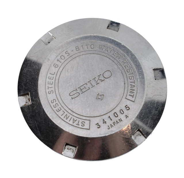 ORIGINAL RARE VINTAGE Mid Seiko Diver 6105-8110 Captain Willard Case ...