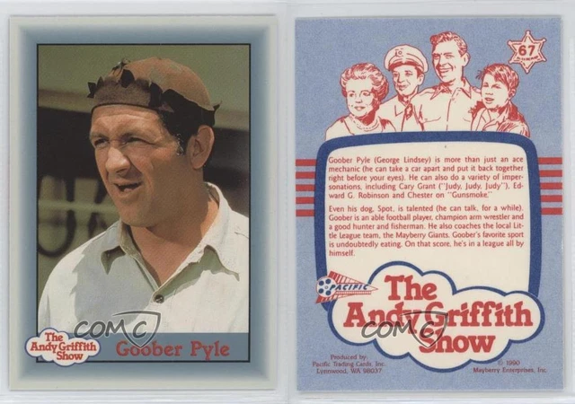 1990 PACIFIC THE Andy Griffith Show Goober Pyle #67 a8a EUR 9,25 ...