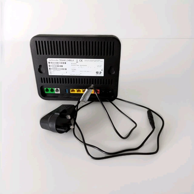 TECHNICOLOR ROUTER - DGA4134NF - WiFi 6 Router £32.96 - PicClick UK