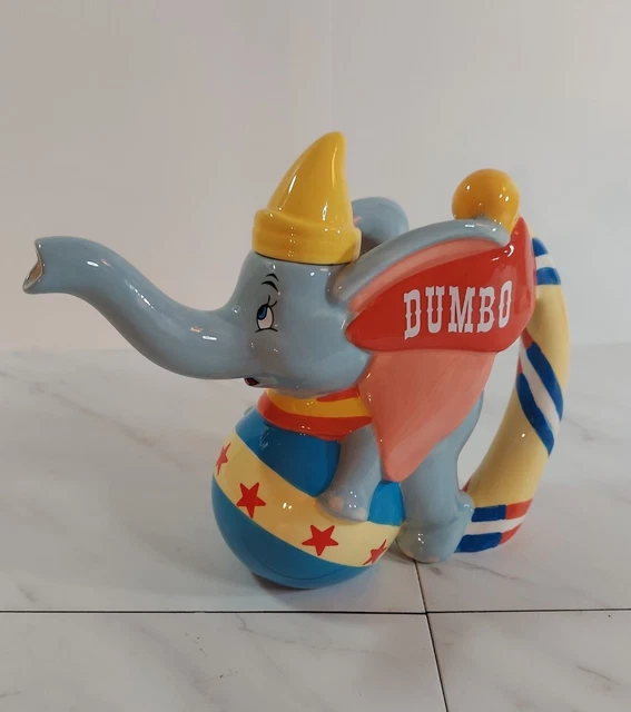 DISNEY PARKS EXCLUSIVE Dumbo The Amazing Flying Elephant Ceramic Tea ...