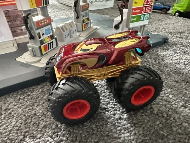 HOT WHEELS MONSTER Trucks Marvel Iron Man 1:64 Diecast Truck Mattel £8. ...