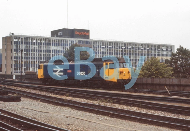 35MM RAILWAY SLIDE of Class 50 50020 @ Bristol Copyright to Buyer £4.99 ...
