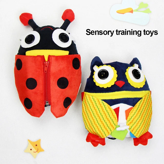 SENSORY TOY FINE Motor Skills Button Zipper Toys Montessori Toy for Kid ...