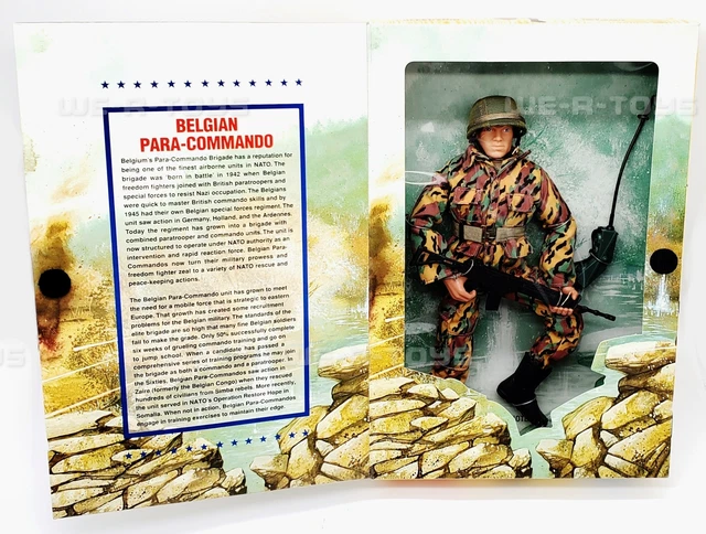 GI JOE CLASSIC Collection Belgian Para-Commando Figure Hasbro 1997 ...