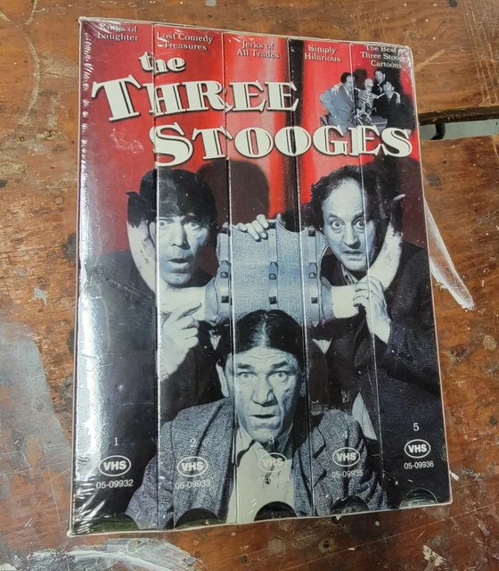THE THREE STOOGES Collector Series VHS Box Set 5-Pack SEALED £4.75 ...