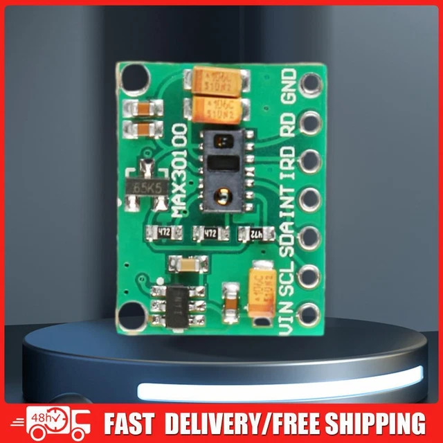 MAX30102/MAX30100 MAX30102 OXIMETER Heart Rate Beat Pulse Sensor ...