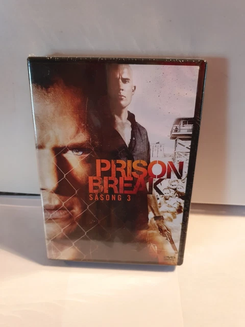 PRISON BREAK : Complete Season Three Dvd (2008) 4-Disc Set £3.69 ...