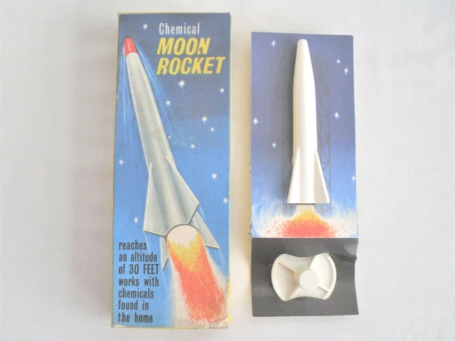 VINTAGE TRI-ANG TOY MOON ROCKET - circa 1960s Rovex space £55.56 ...