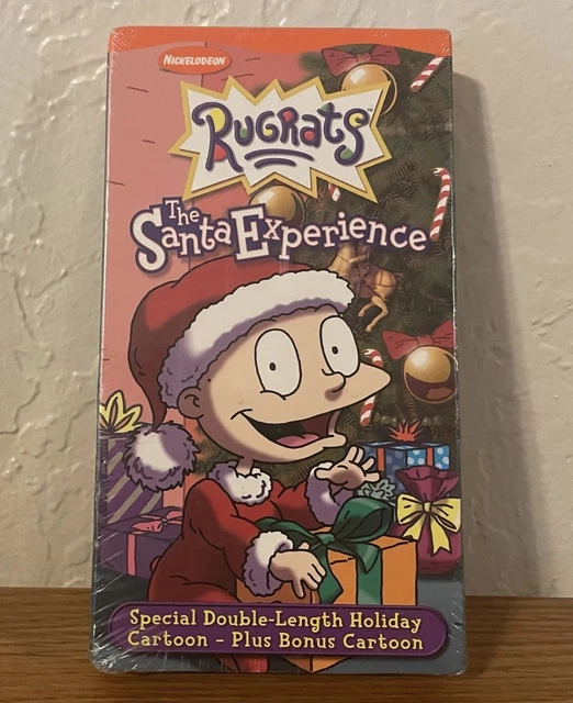 RARE RUGRATS SANTA Experience (VHS, 1996) Nickelodeon Cartoon Holiday ...
