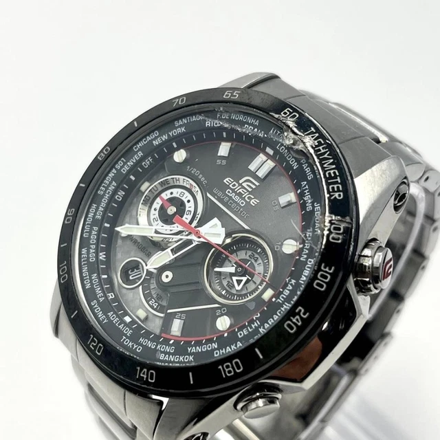 CASIO EDIFICE EQW-M1000DB Radio Solar Chronograph $421.46 - PicClick CA
