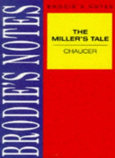 BRODIE'S NOTES ON Chaucer's "Miller's Tale"-Geoffrey Chaucer EUR 7,90 ...