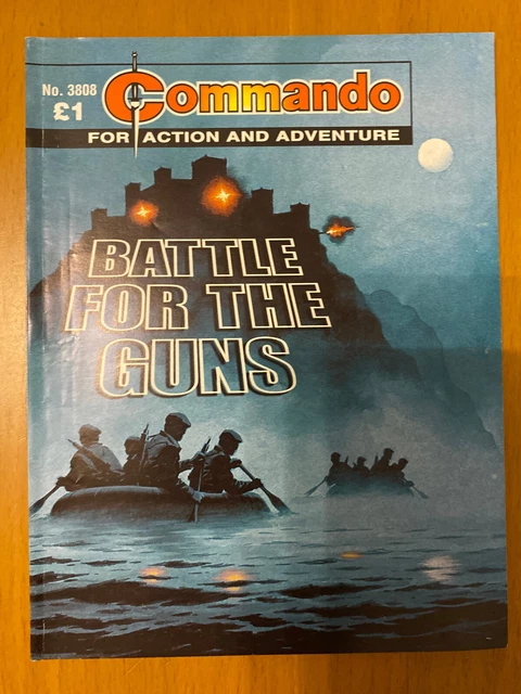 COMMANDO COMIC NUMBER 3808 Battle for the Guns EUR 3,46 - PicClick IT
