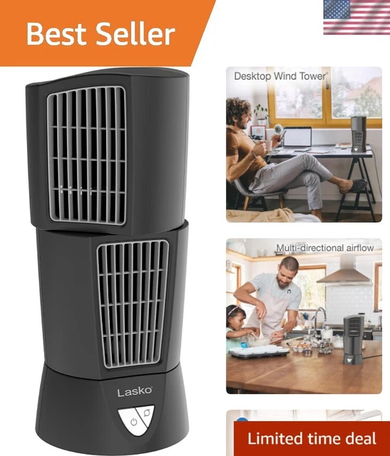 PORTABLE 14-INCH OSCILLATING Platinum Fan with Adjustable Speeds – ETL ...